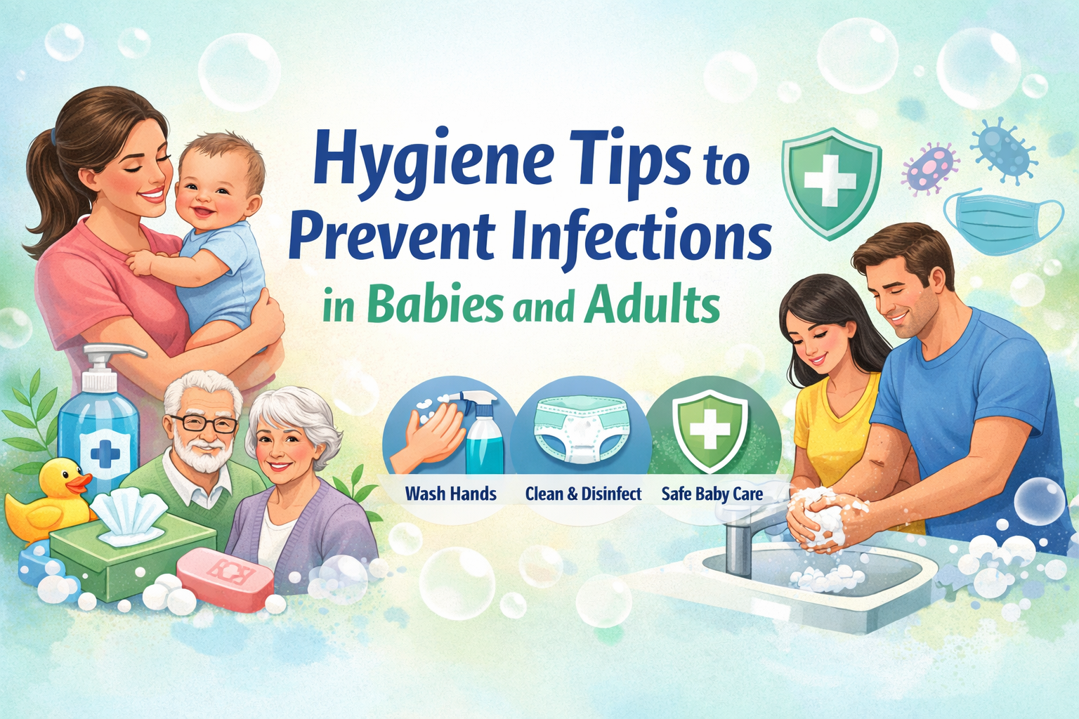 Hygiene Tips to Prevent Infections in Babies and Adults - 1st Indian ...